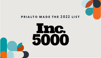 Prialto Makes the Inc. 5000 for the Second Year in a Row